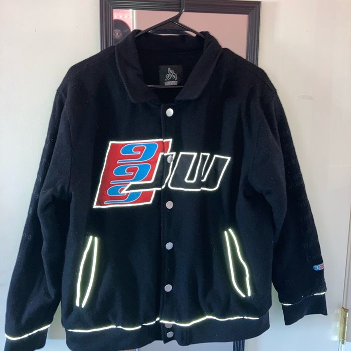 999 Club Juice Wrld Goodbye and Good Riddance Racing Jacket | Grailed