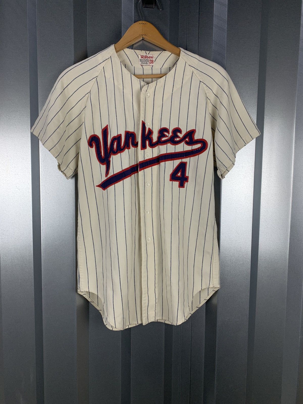 Vintage 70’s Vintage New York Yankees Lou Gehrig Baseball Jersey | Grailed
