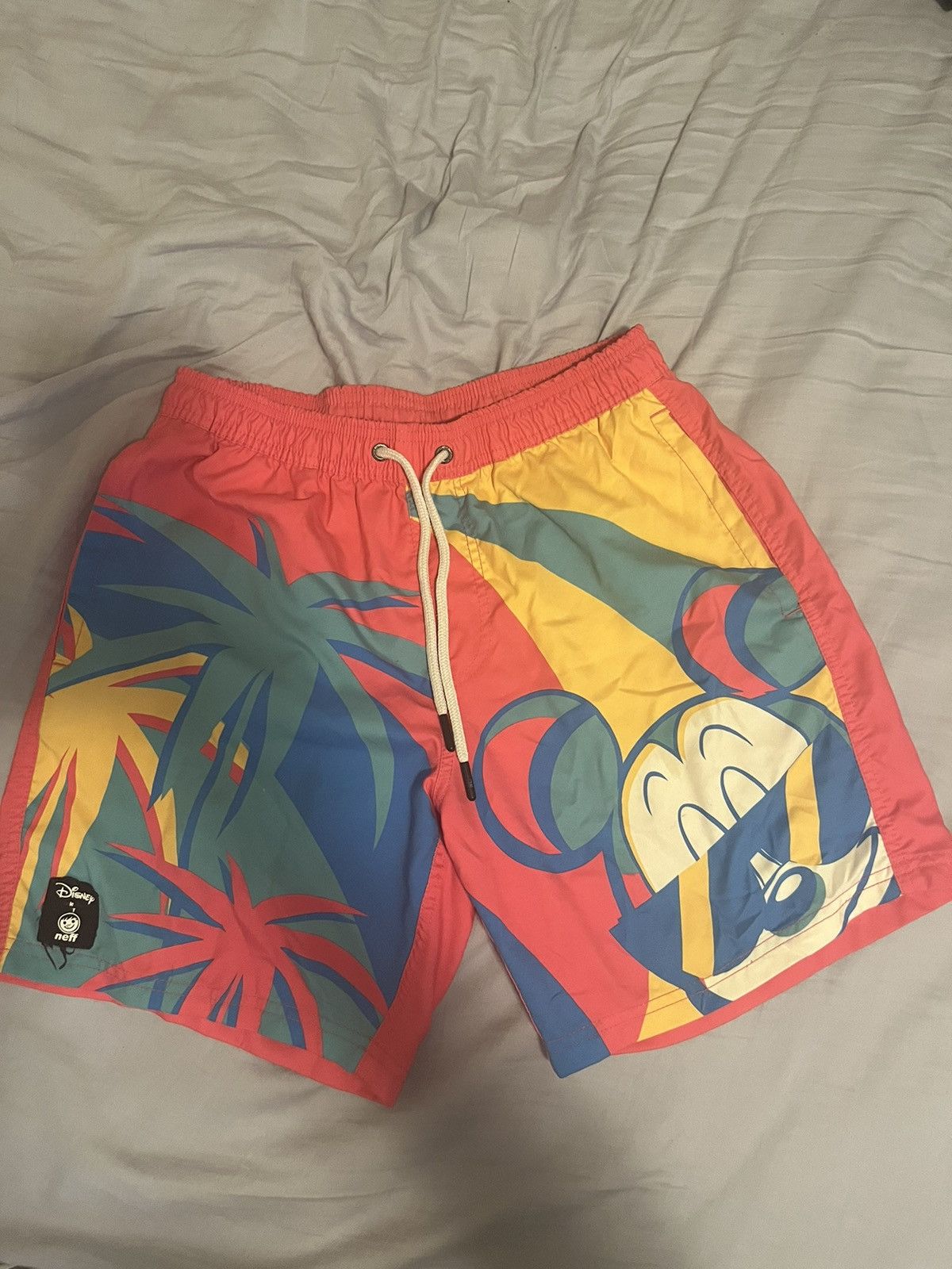 Disney × NEFF Neff x Disney Mickey Mouse Board Shorts | Grailed