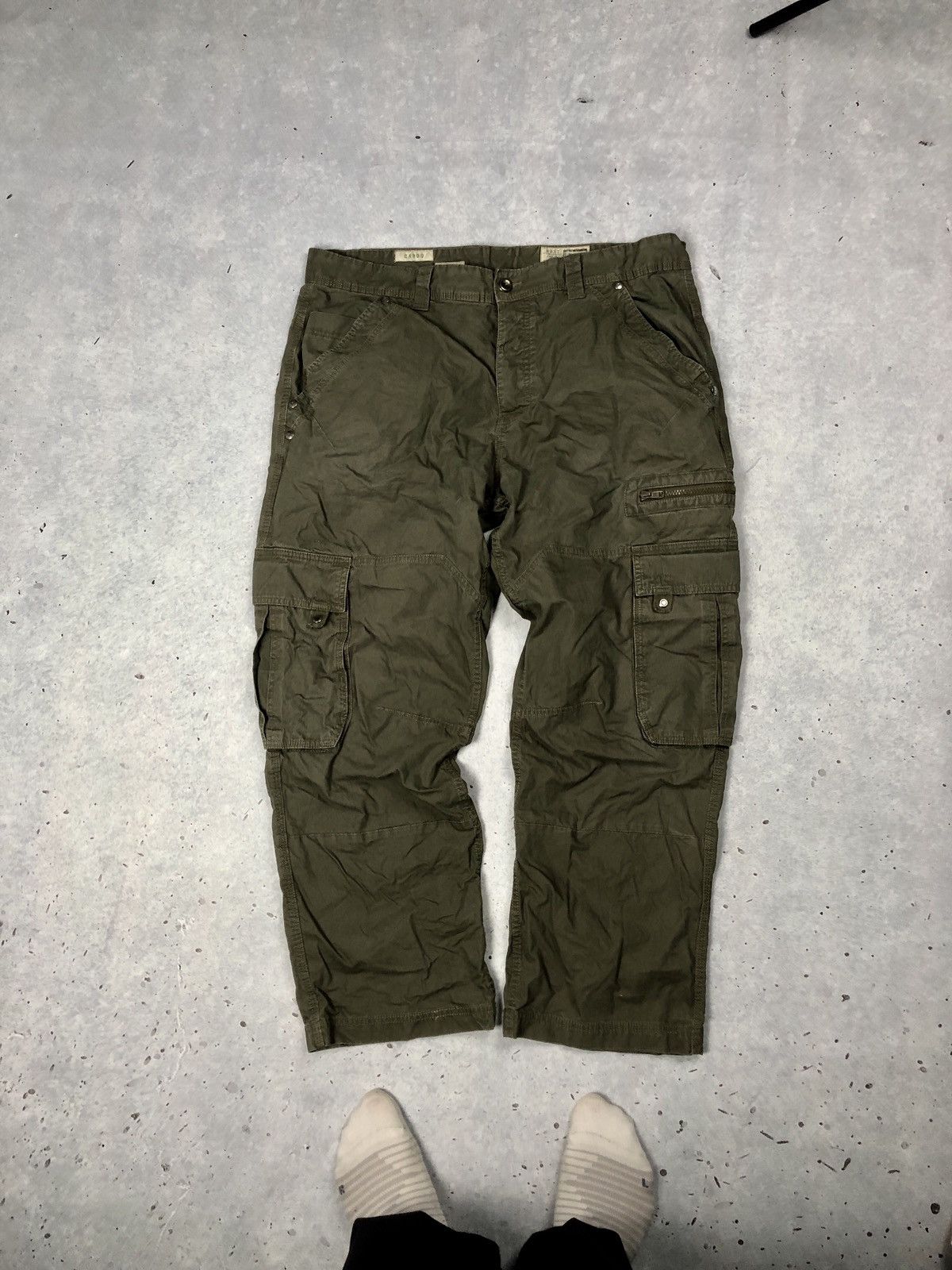 Military × Streetwear × Vintage Vintage Military Cargo Parachute Pants Y2K | Grailed