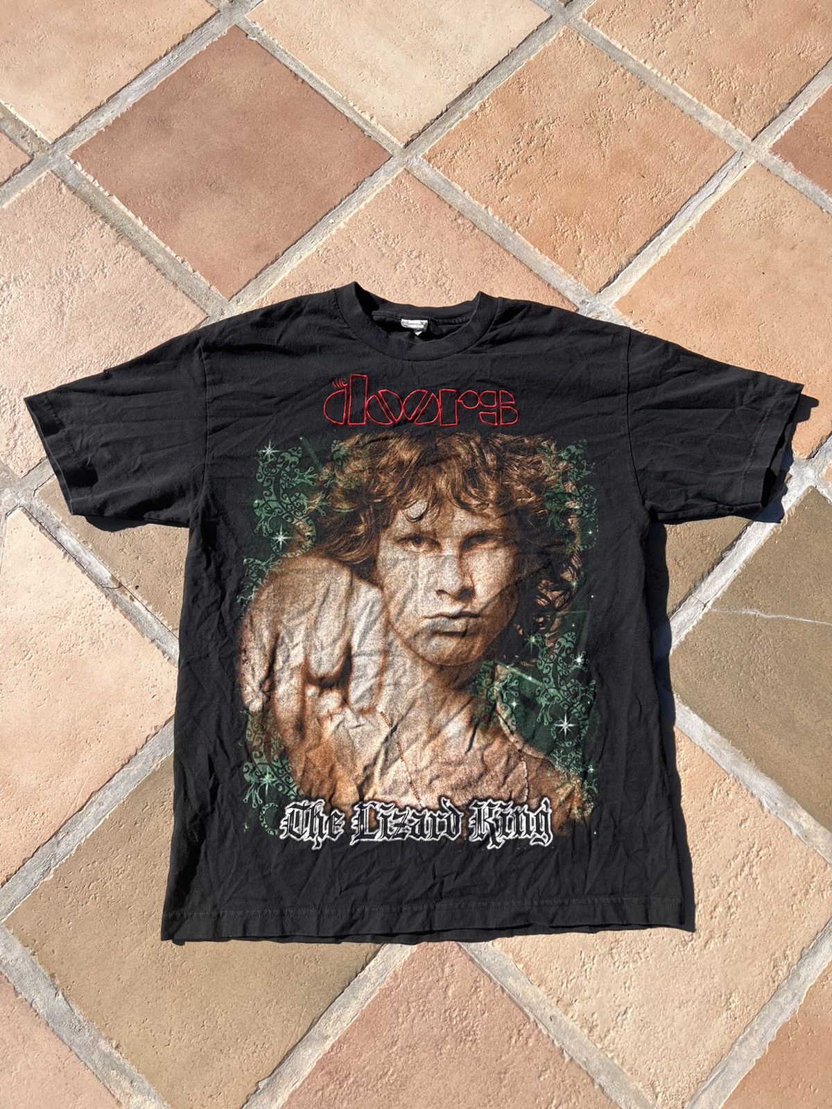 Vintage 90s Jim Morrison The Doors AOP Band T Shirt | Grailed