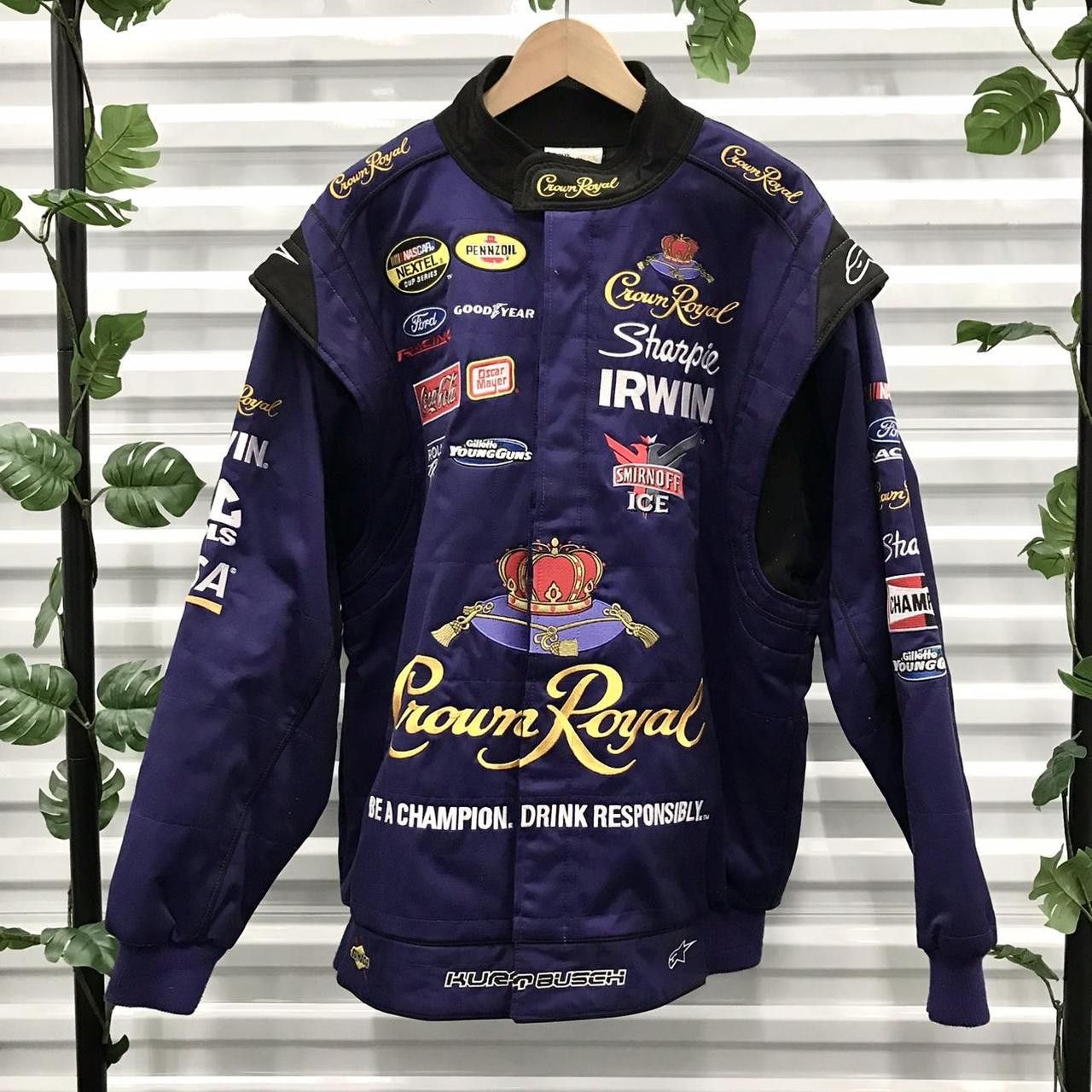 Streetwear × Vintage Vintage Crown Royal Racing Jacket | Grailed