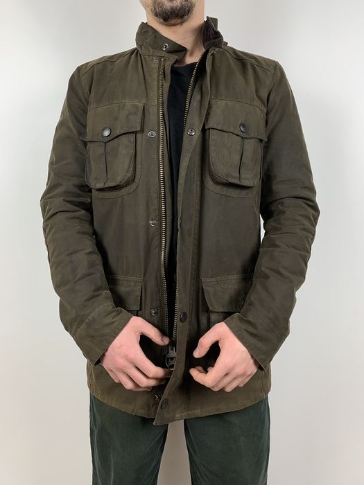 Barbour Vintage Barbour Corbridge Waxed Coat Jacket | Grailed