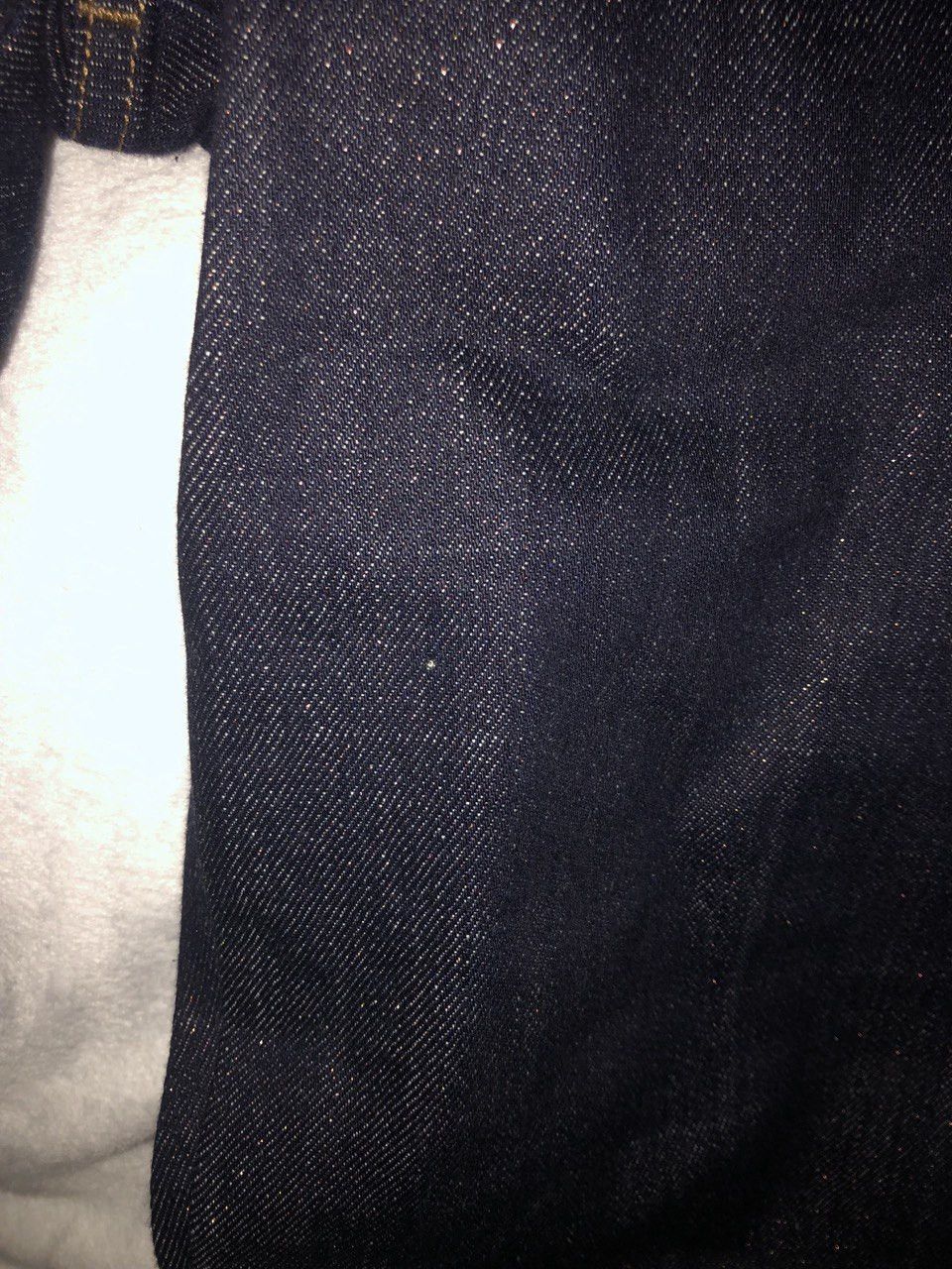 Naked & Famous Naked and Famous indigo x copper twist selvedge | Grailed