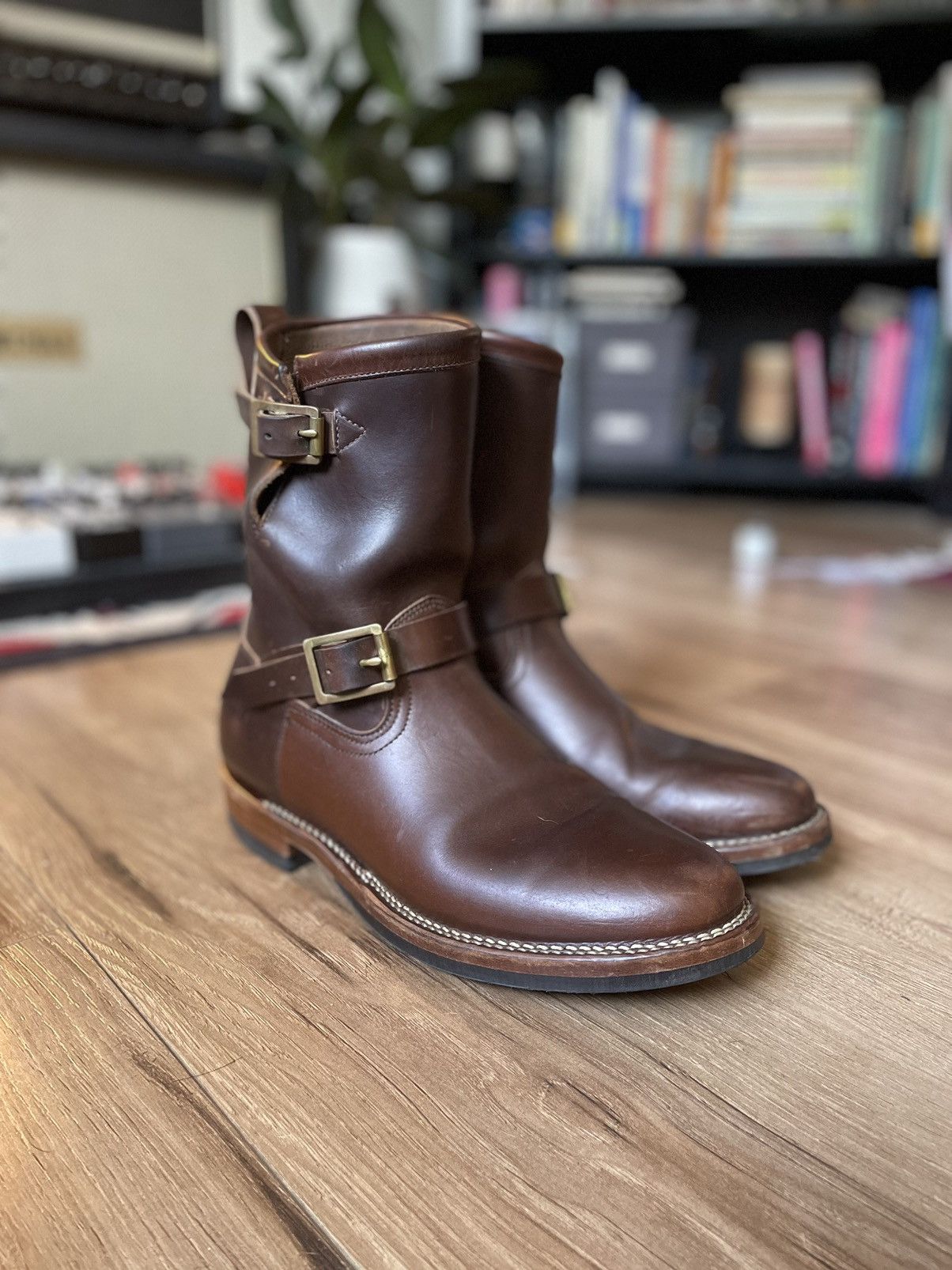 Viberg Viberg Italian Horsebutt Engineer Boots | Grailed
