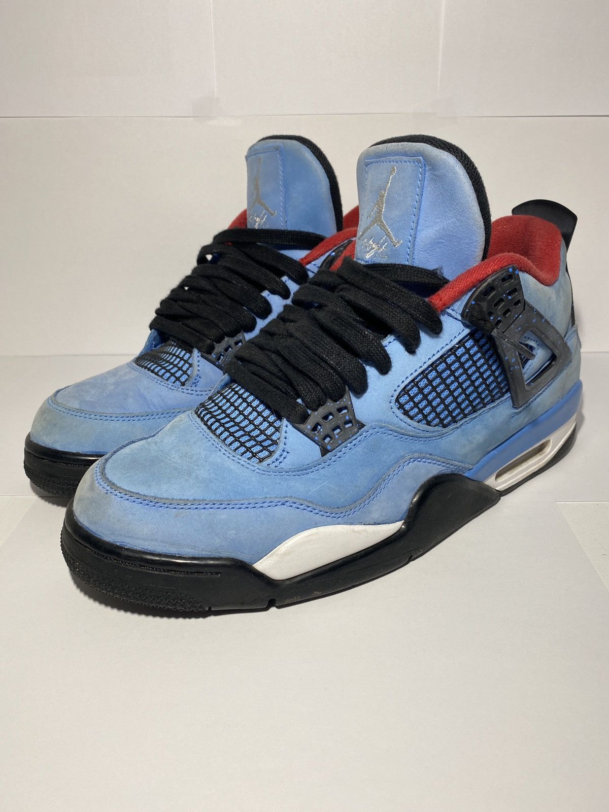 Jordan Brand Travis Scott x Jordan 4 Blue Colorway | Grailed