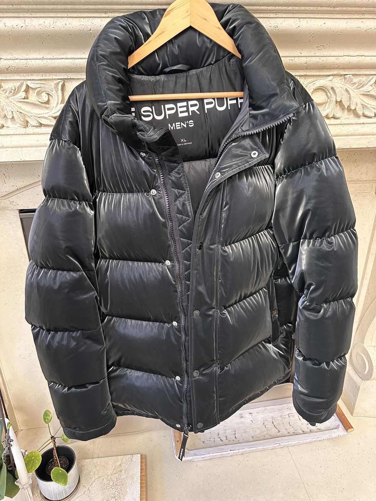 Designer × Streetwear Aritzia x SuperPuff Metal Shine Jacket | Grailed