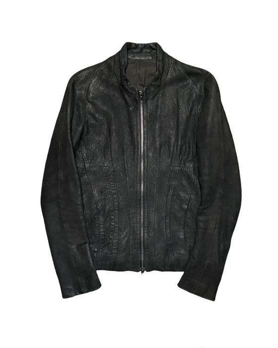 Julius Julius AW09 “Protection_ism” Lamb Nubuck Leather Jacket | Grailed