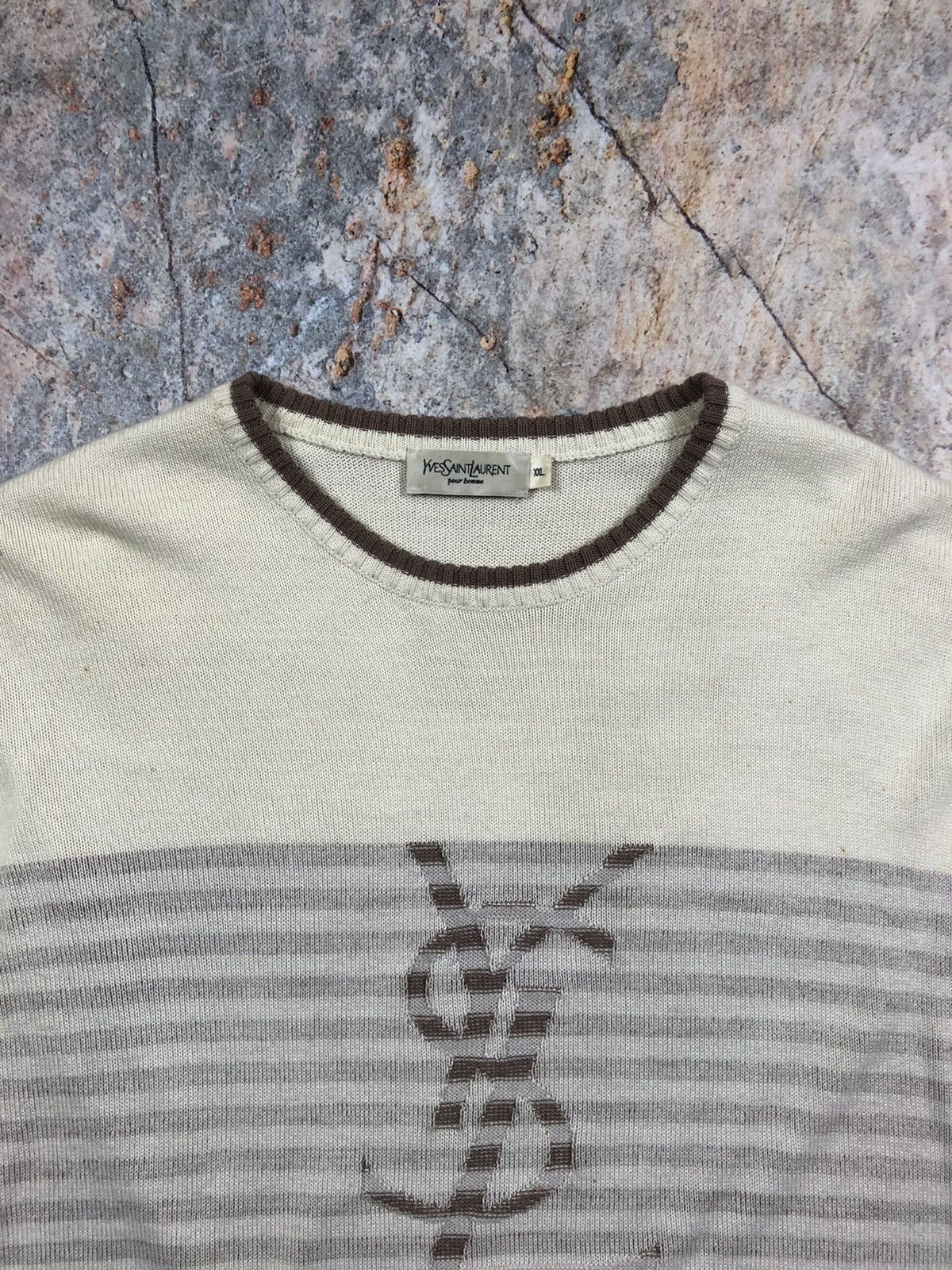 Vintage × Yves Saint Laurent Yves saint Laurent ysl vintage big logo ...