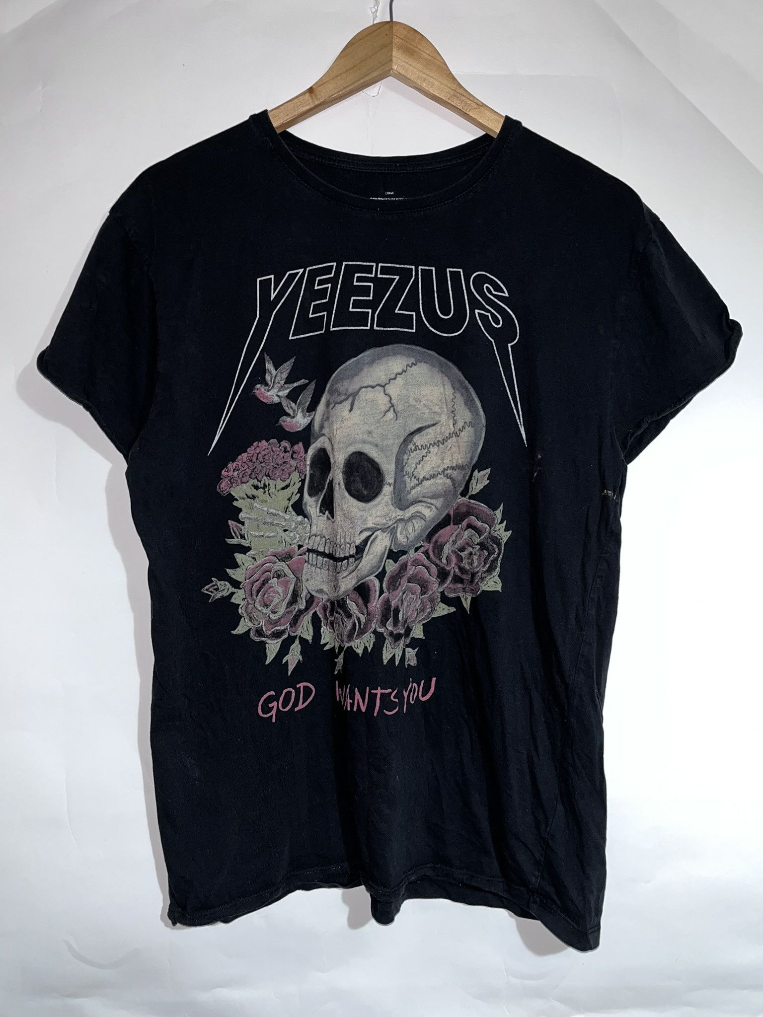 Kanye West × Streetwear Kanye West Yeezus skull tee | Grailed