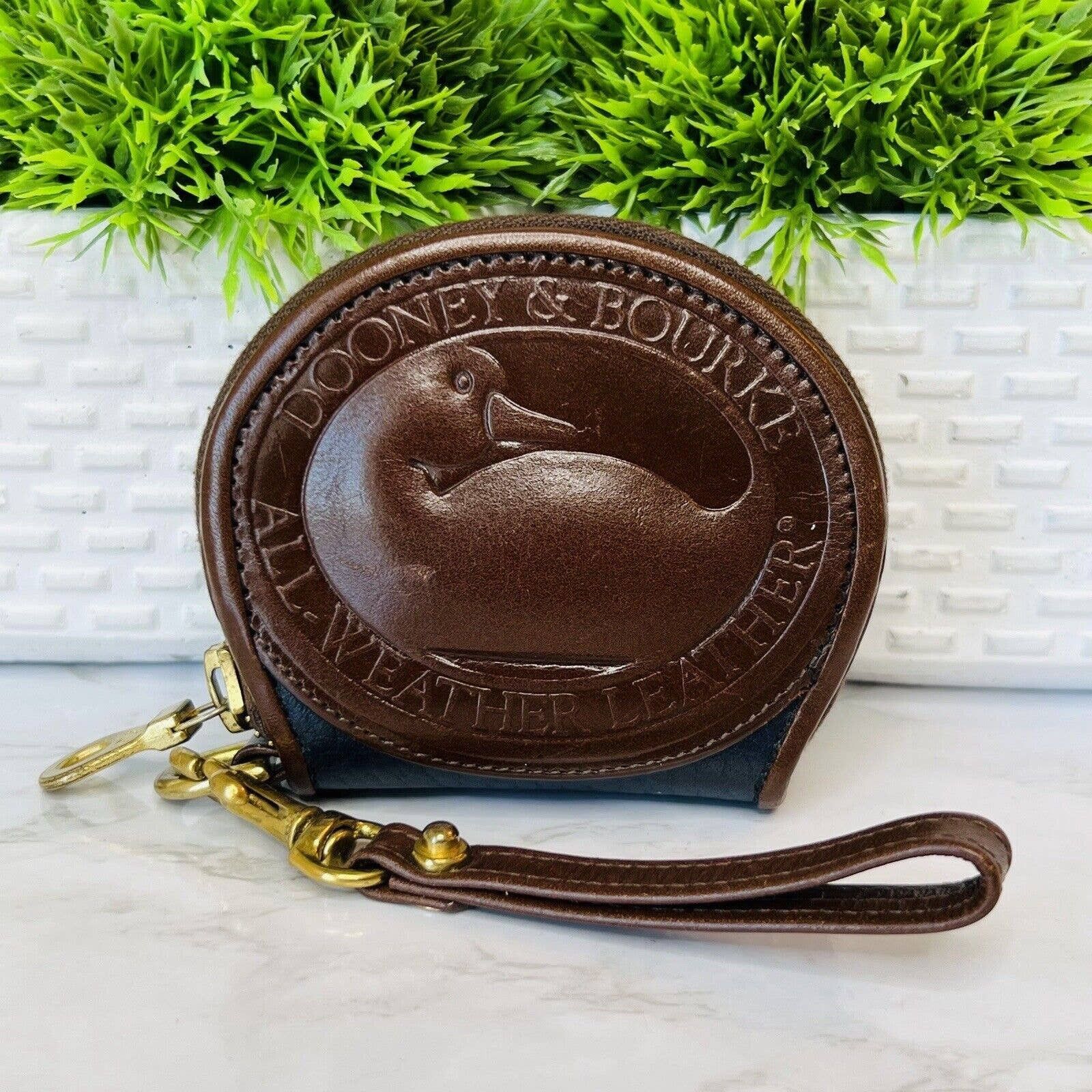 Dooney & Bourke RARE Vintage Dooney & Bourke Big Duck Leather Coin ...