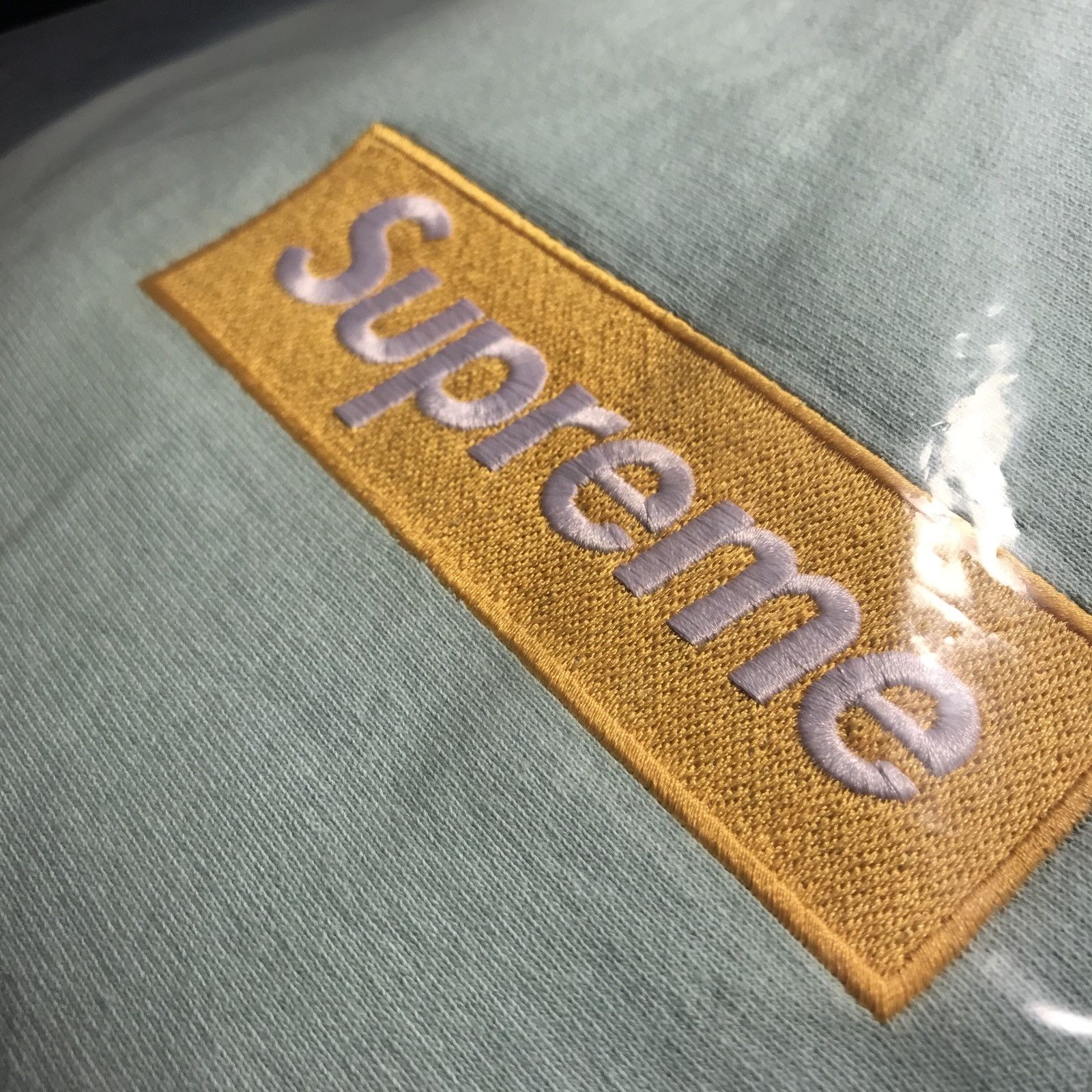 Supreme Ice Blue Box Logo | Grailed