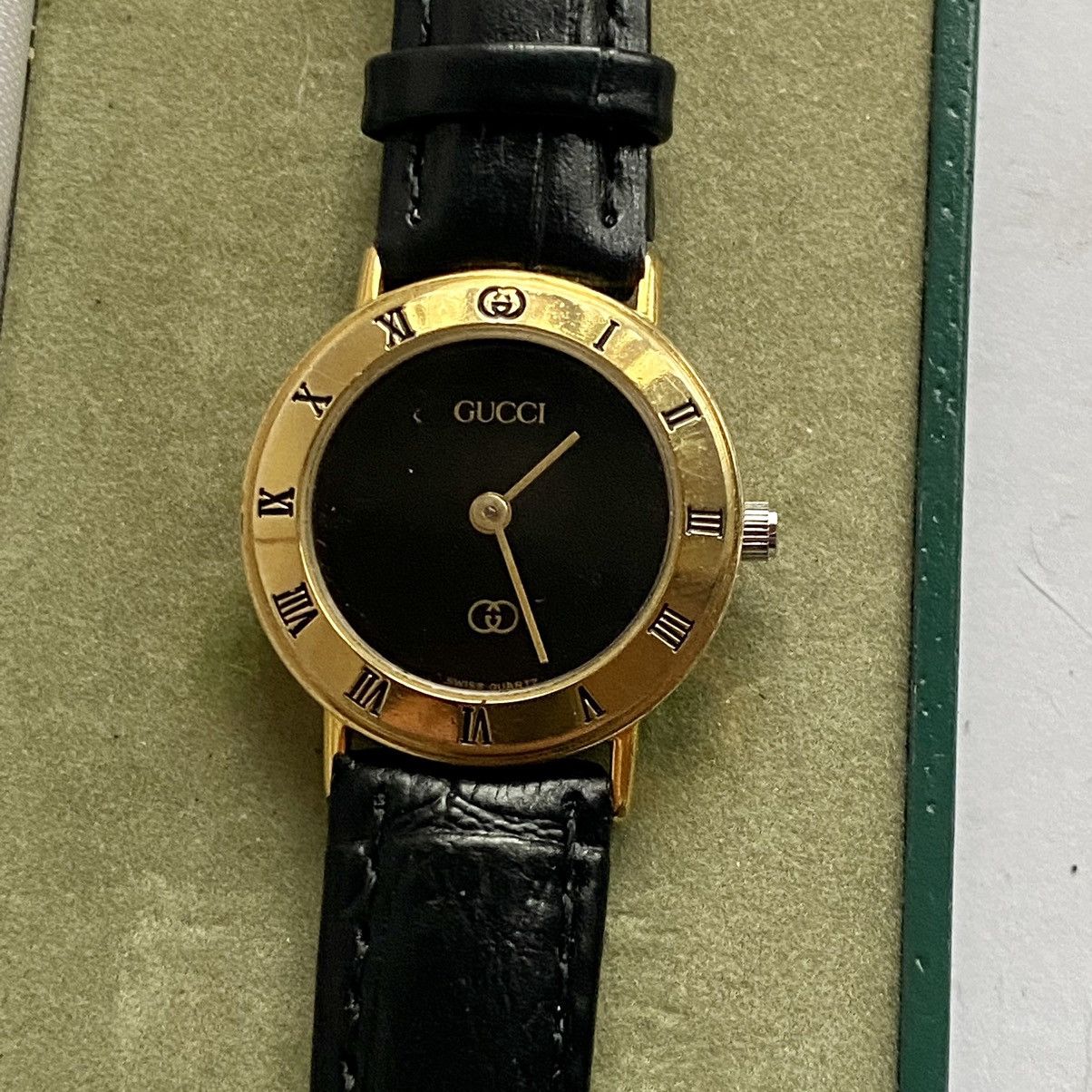 Gucci Gucci Authentic Rare 3000L 18k Gold Plated Watch Quartz | Grailed