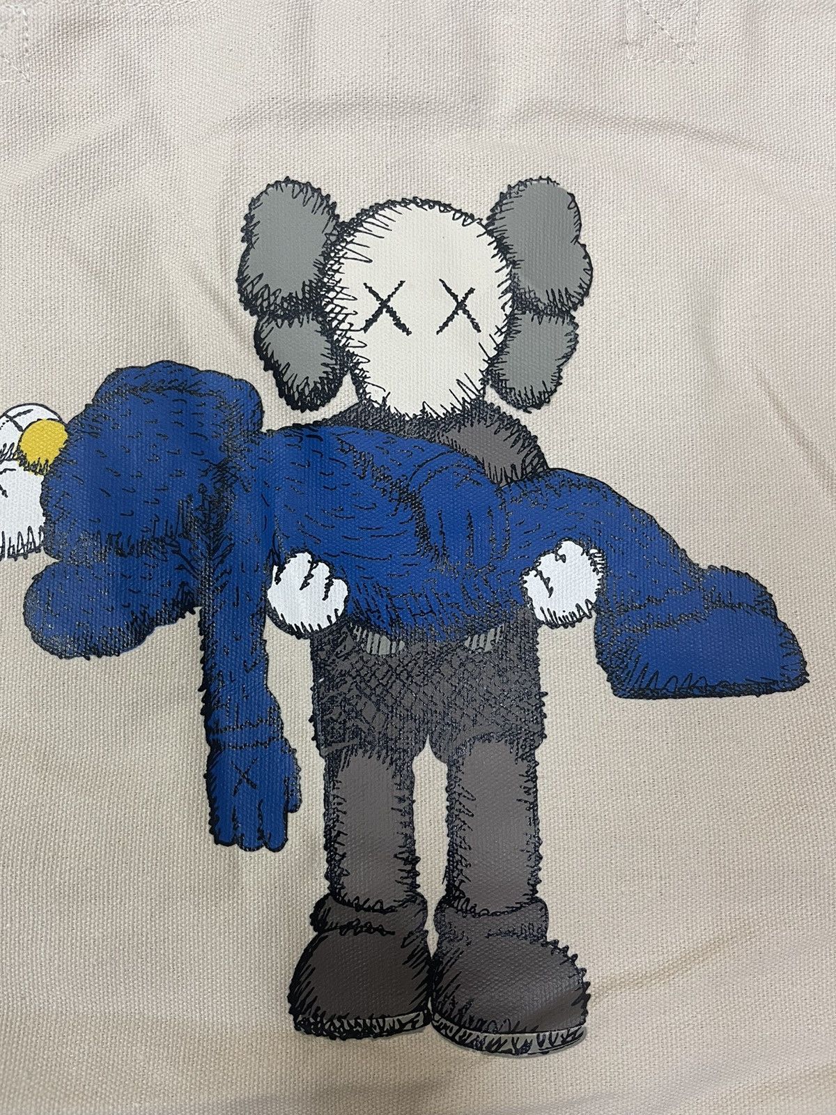 Hysteric Glamour × Japanese Brand × Kaws Kaws Tote Bag Limited Edition ...