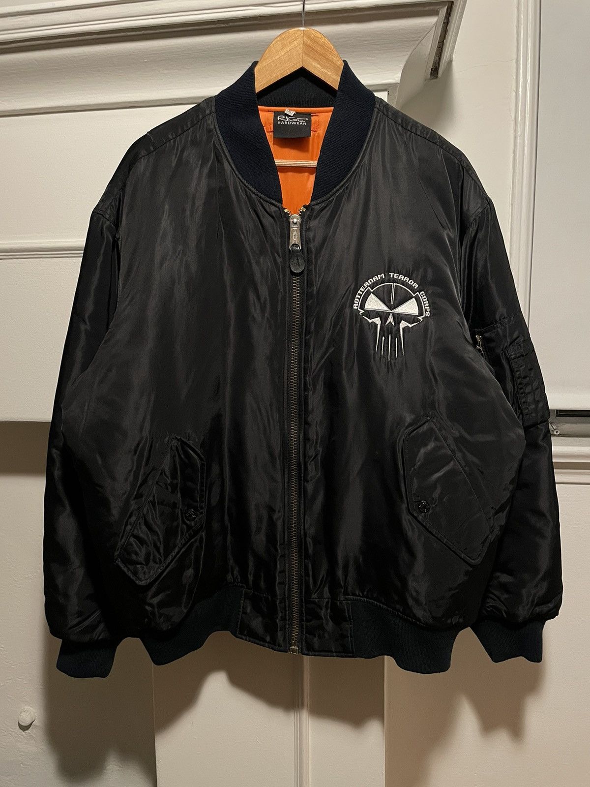 Raf Simons ‘90s Rotterdam Terror Corps Bomber Jacket | Grailed