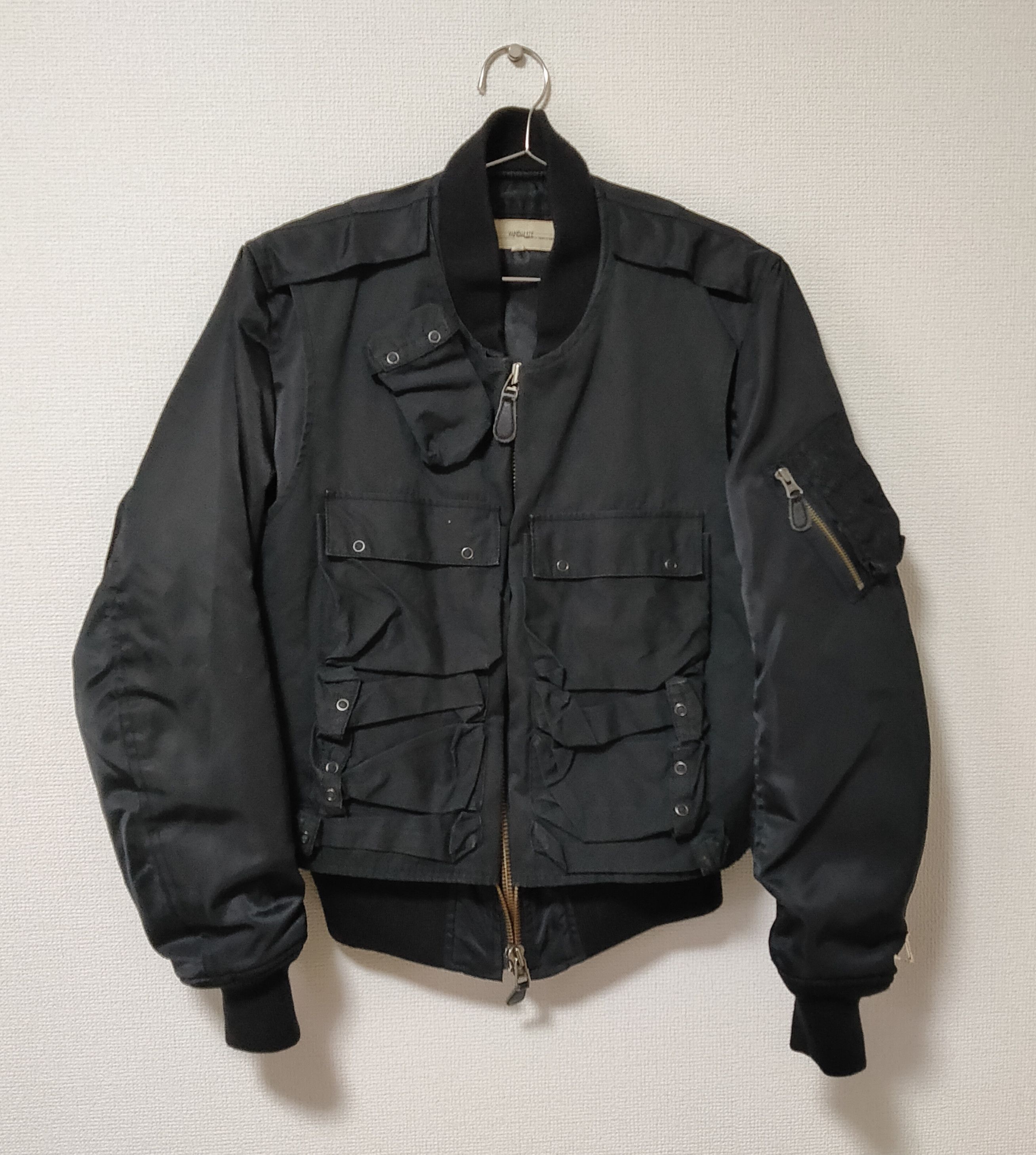 Japanese Brand × Vandalize VANDALIZE 1999AW Convertible Vest MA-1 ...