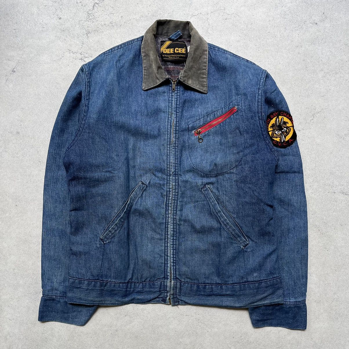 Denim Jacket × Made In Usa × Vintage 70s VINTAGE DEE CEE WORK JACKET ...