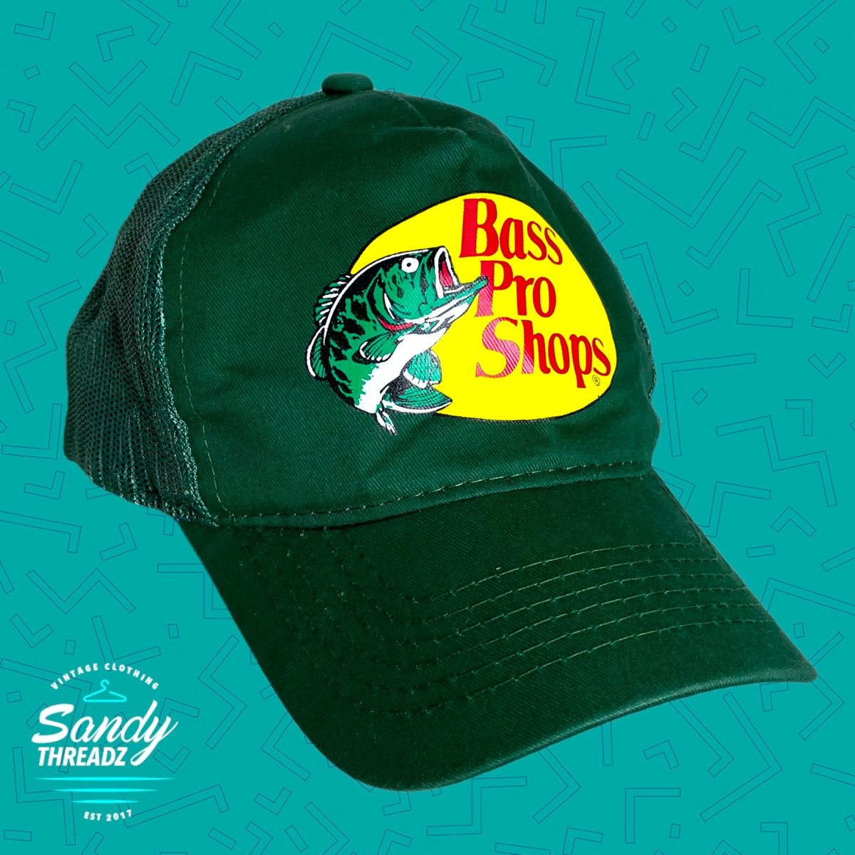 Bass Pro Shops × Streetwear × Vintage Bass pro shops trucker snapback ...