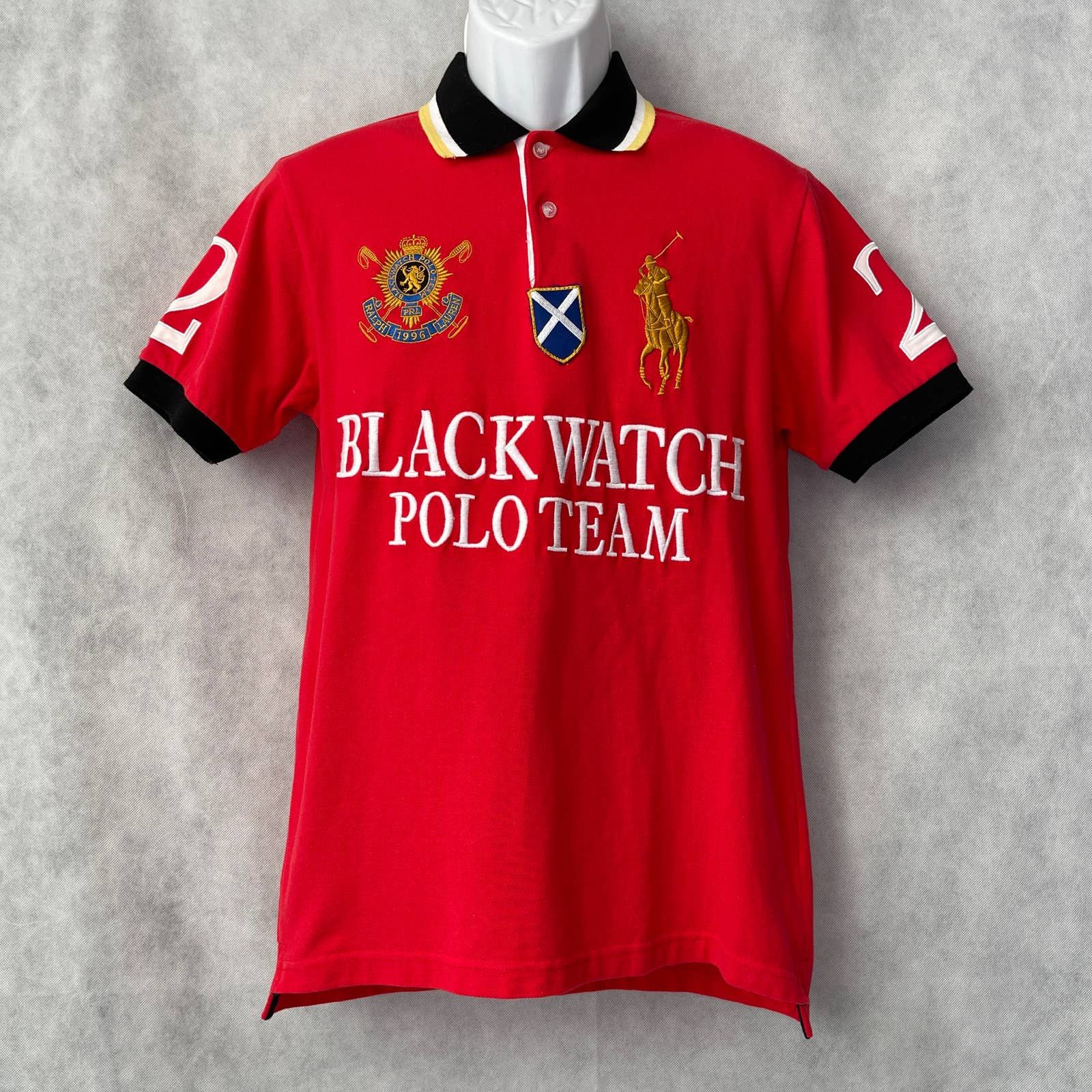 Polo Ralph Lauren VINTAGE 90s Polo by Ralph Lauren Black Watch Polo ...
