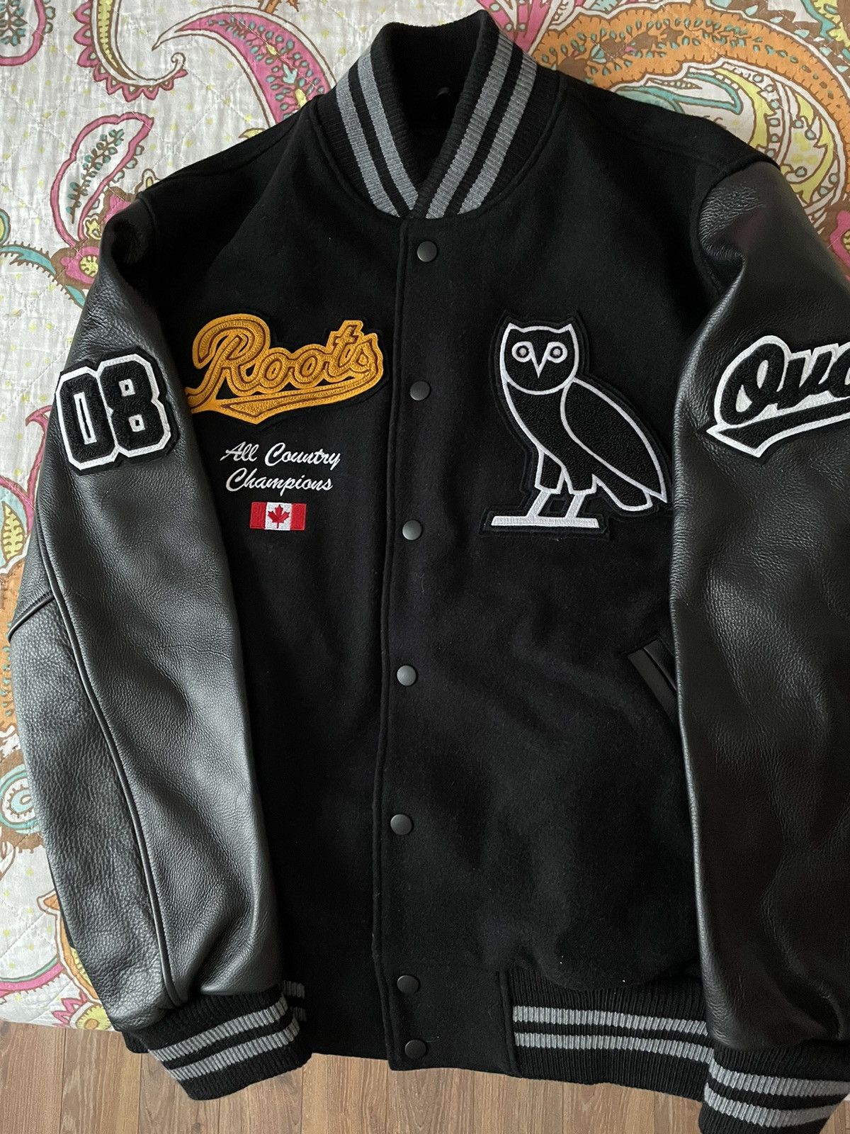 Octobers Very Own OVO ROOTS VARSITY JACKET | Grailed