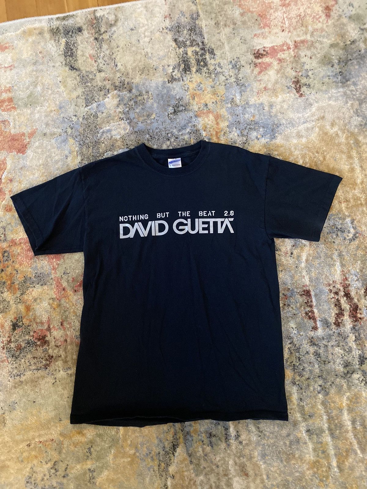 Vintage Y2K David Guetta Nothing But the Beat 2.0 Graphic Tee Shirt ...