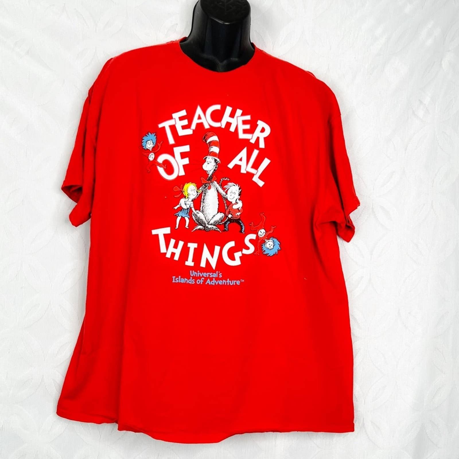Universal Studios Universal Studios Dr Seuss Teacher Of All Things Red ...