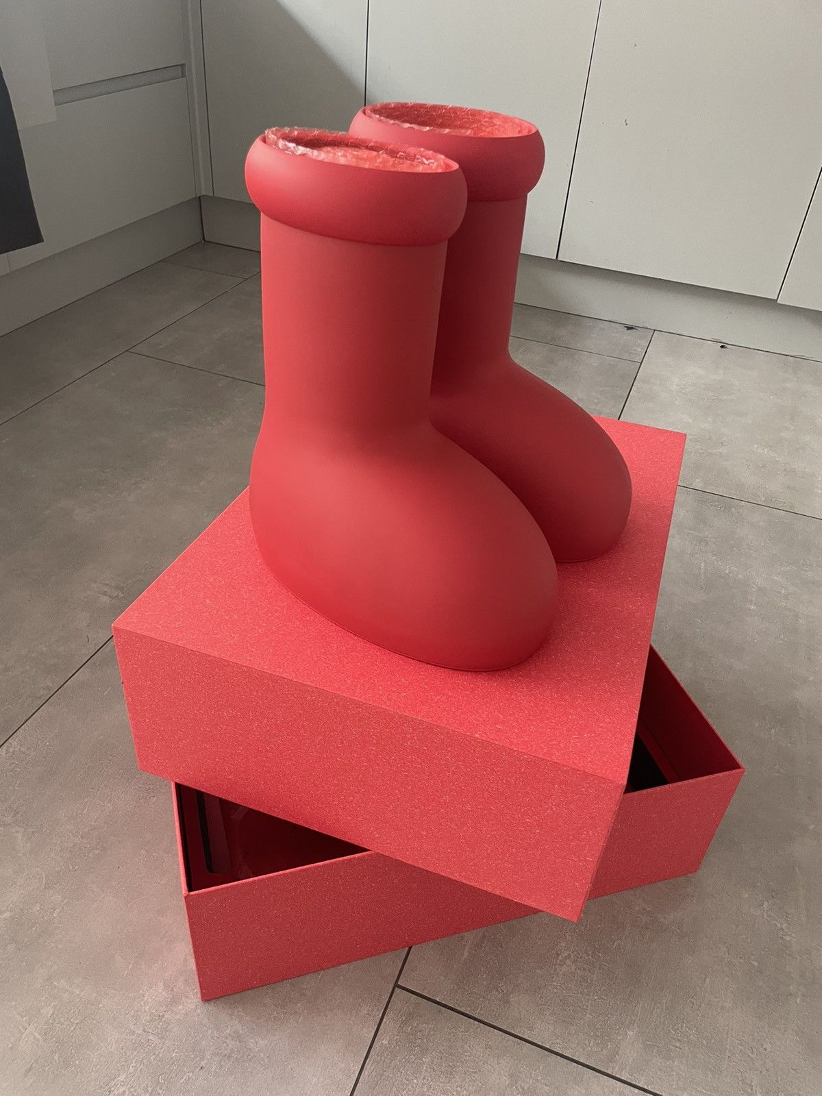 MSCHF MSCHF BIG RED BOOT | Grailed