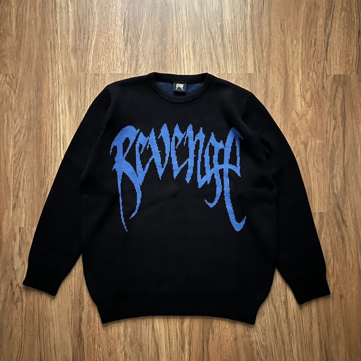 Revenge REVENGE ARCH LOGO KNIT | Grailed
