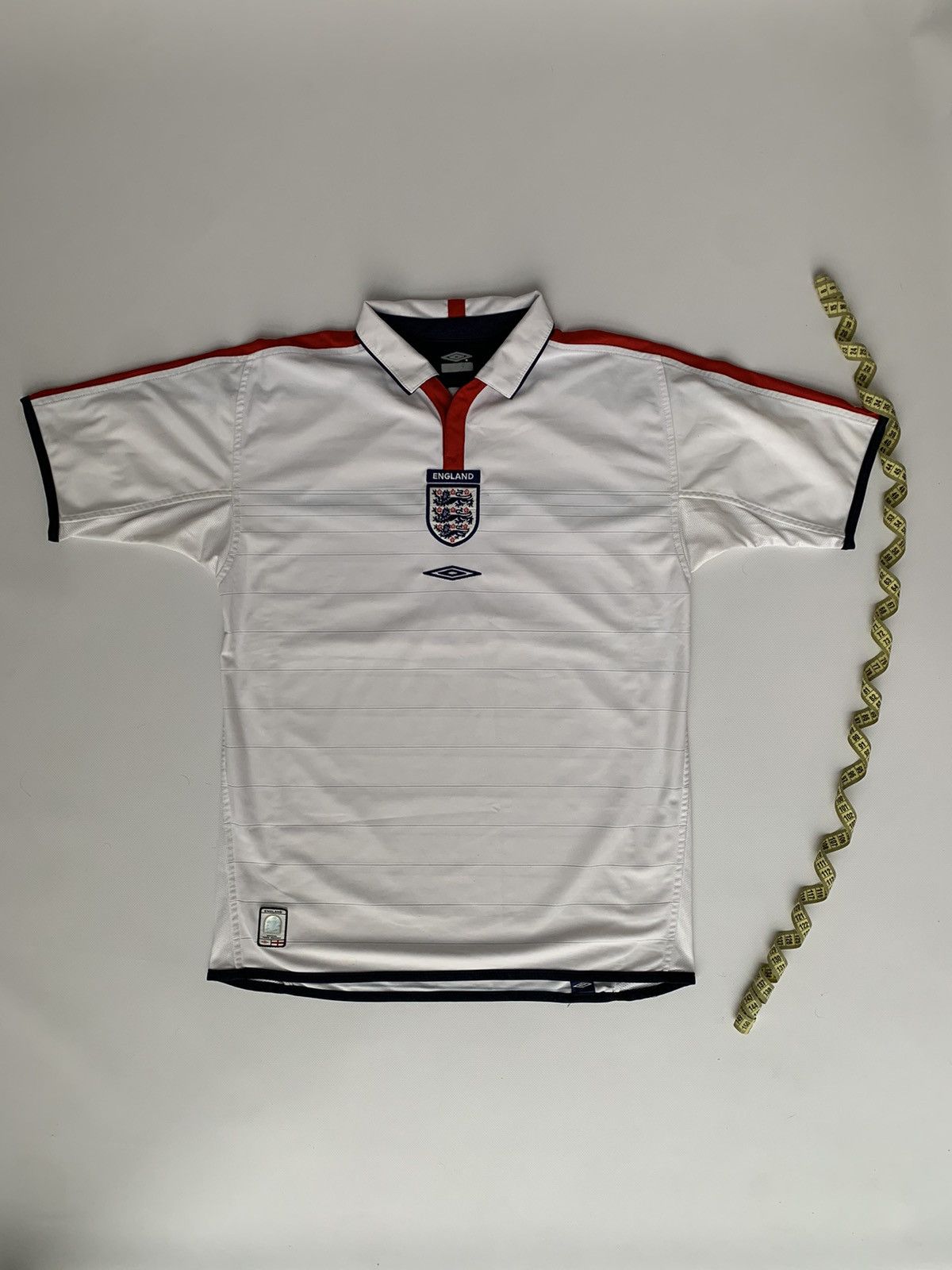 Vintage C01 England Euro Cup 2004 reversible shirt jersey 2003 kit ...