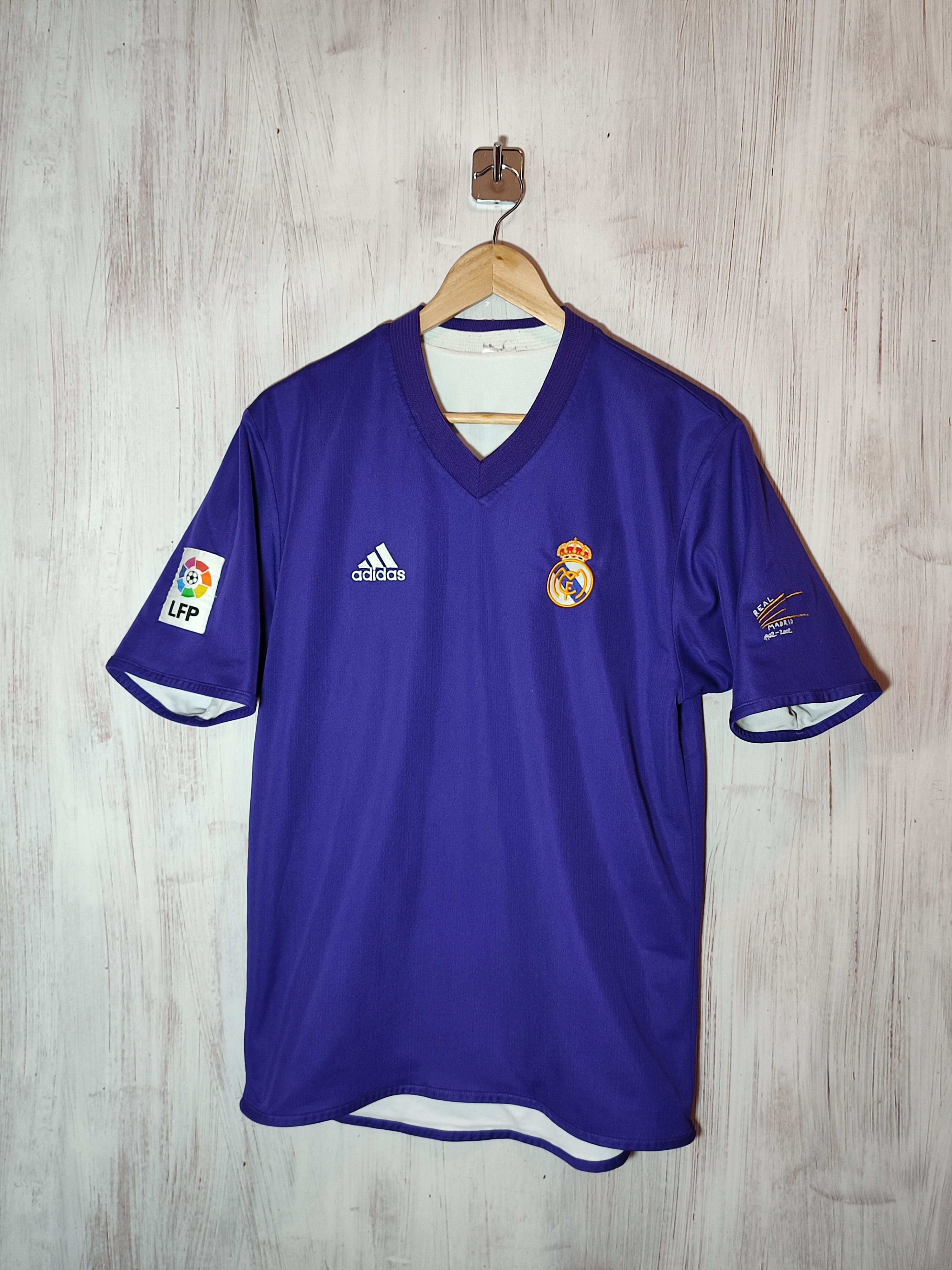 Adidas Real Madrid 2002 2003 third shirt jersey kit 3rd REVERSIBLE ...