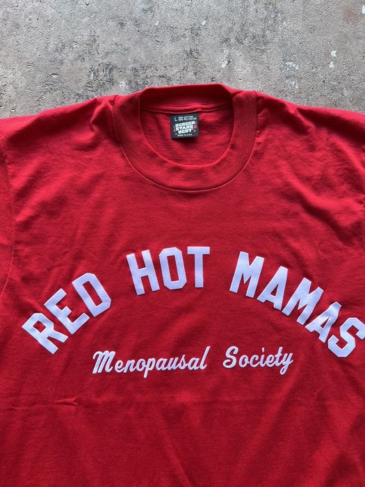 Vintage VINTAGE “RED HOT MAMAS” SHIRT | Grailed