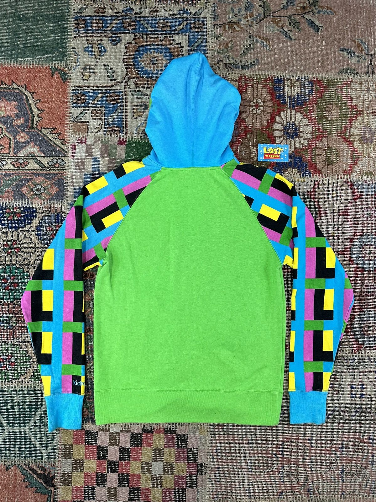 Art × Kid Robot × Vintage Kid Robot Limited Edition Color Block Art Zip ...