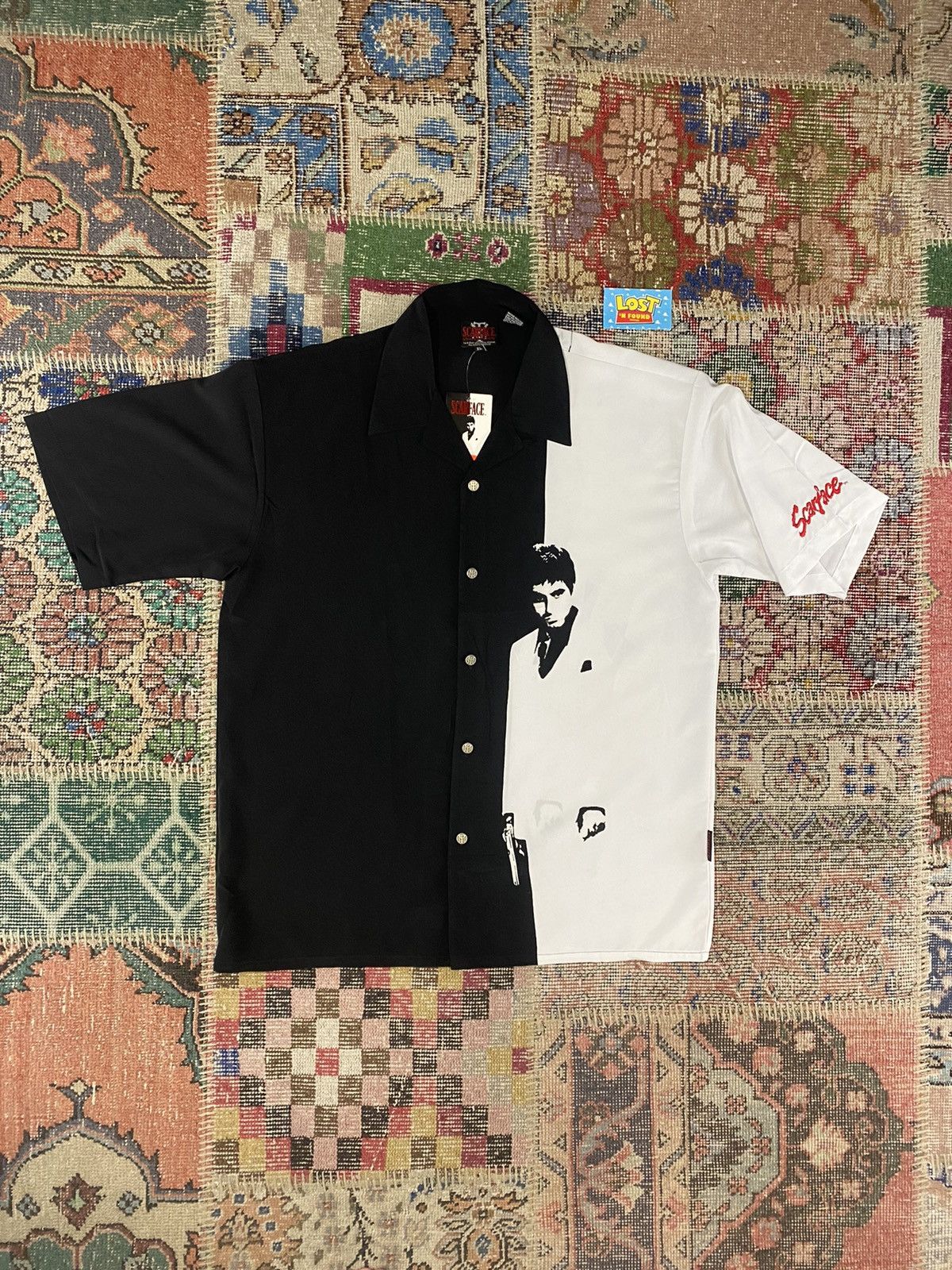 Dragonfly × Vintage ‘90s Vintage Universal Studios Scarface Button Up ...