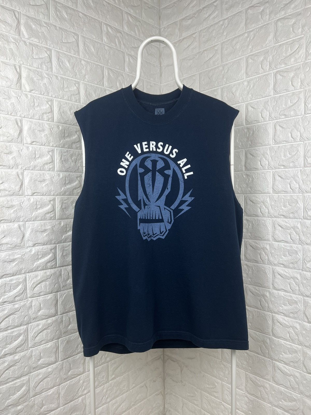 Streetwear × Vintage × Wwe Vintage WWE Tank Top Roman Reigns One Versus ...