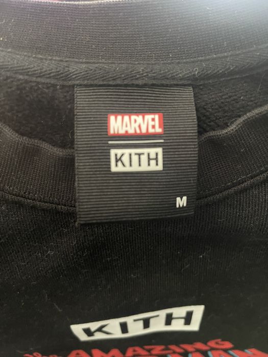 Kith Kith Marvel Spider-Man Allies Vintage Crewneck | Grailed