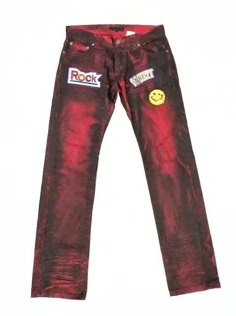 In The Attic × Japanese Brand × Vintage Vintage In The Attic Black /Red ...