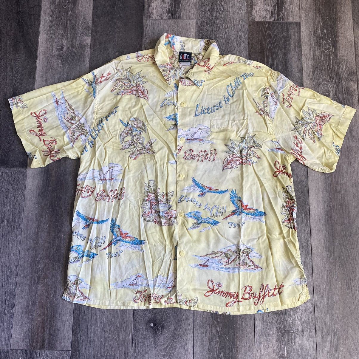 Band Tees × Giant × Vintage Vintage 2000s Giant Tag Jimmy Buffett ...