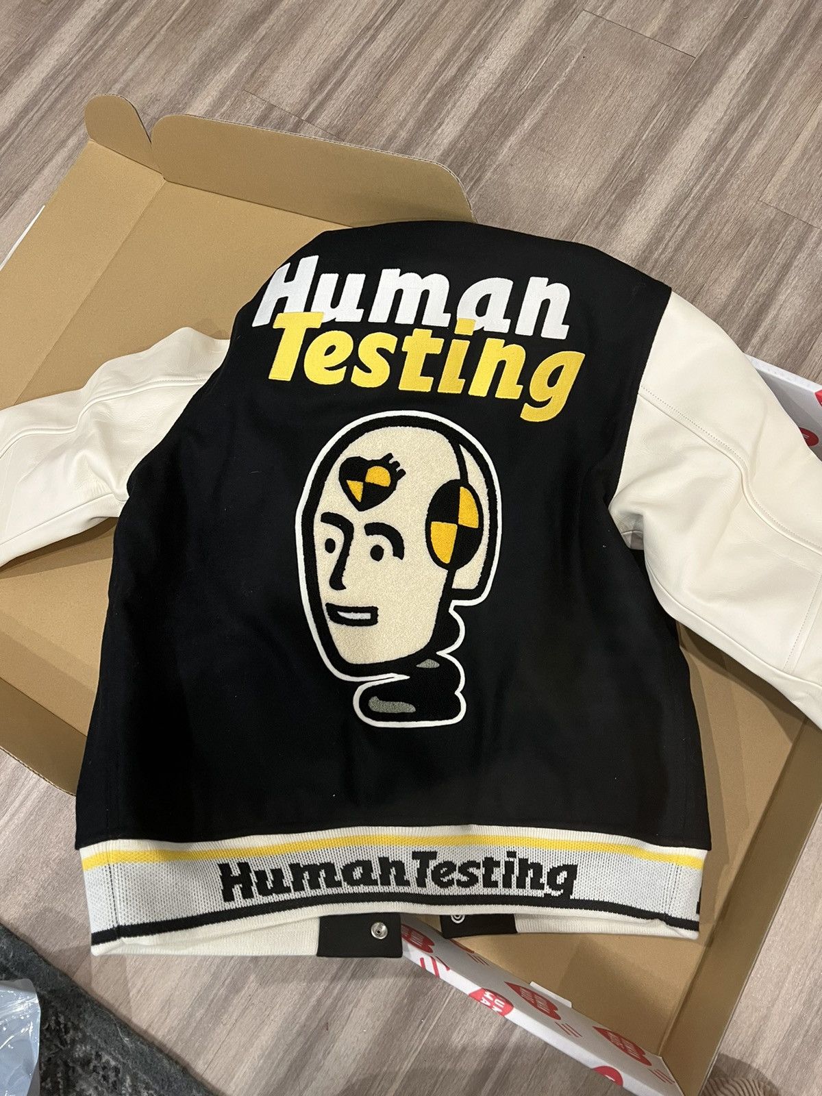 A$AP Rocky × Human Made Human Made x Asap Rocky Human Testing Varsity ...