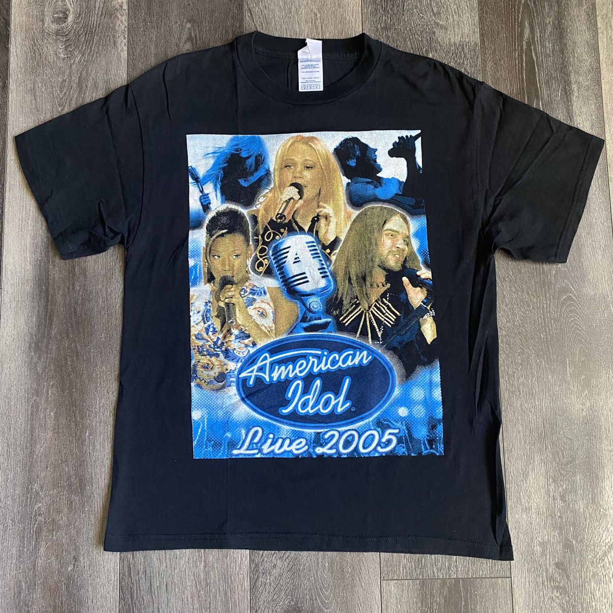 Band Tees × Streetwear × Vintage Vintage 2000s American Idol Live Tour ...