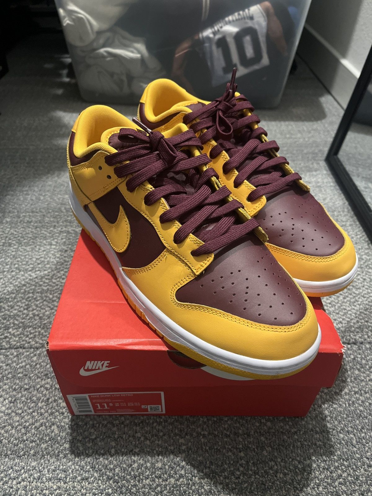 Nike Nike Dunk Low Retro Arizona State University | Grailed