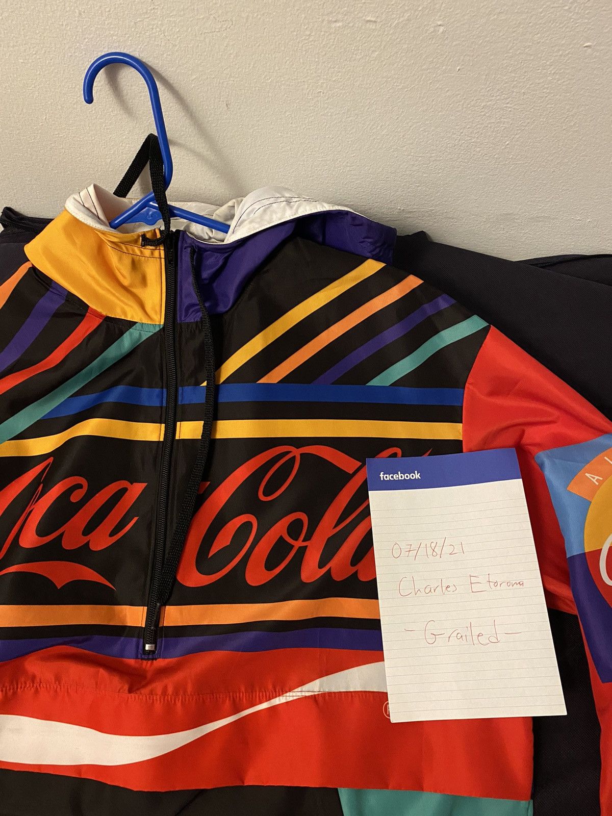Champion Coca Cola x Champion Anorak Jacket | Grailed