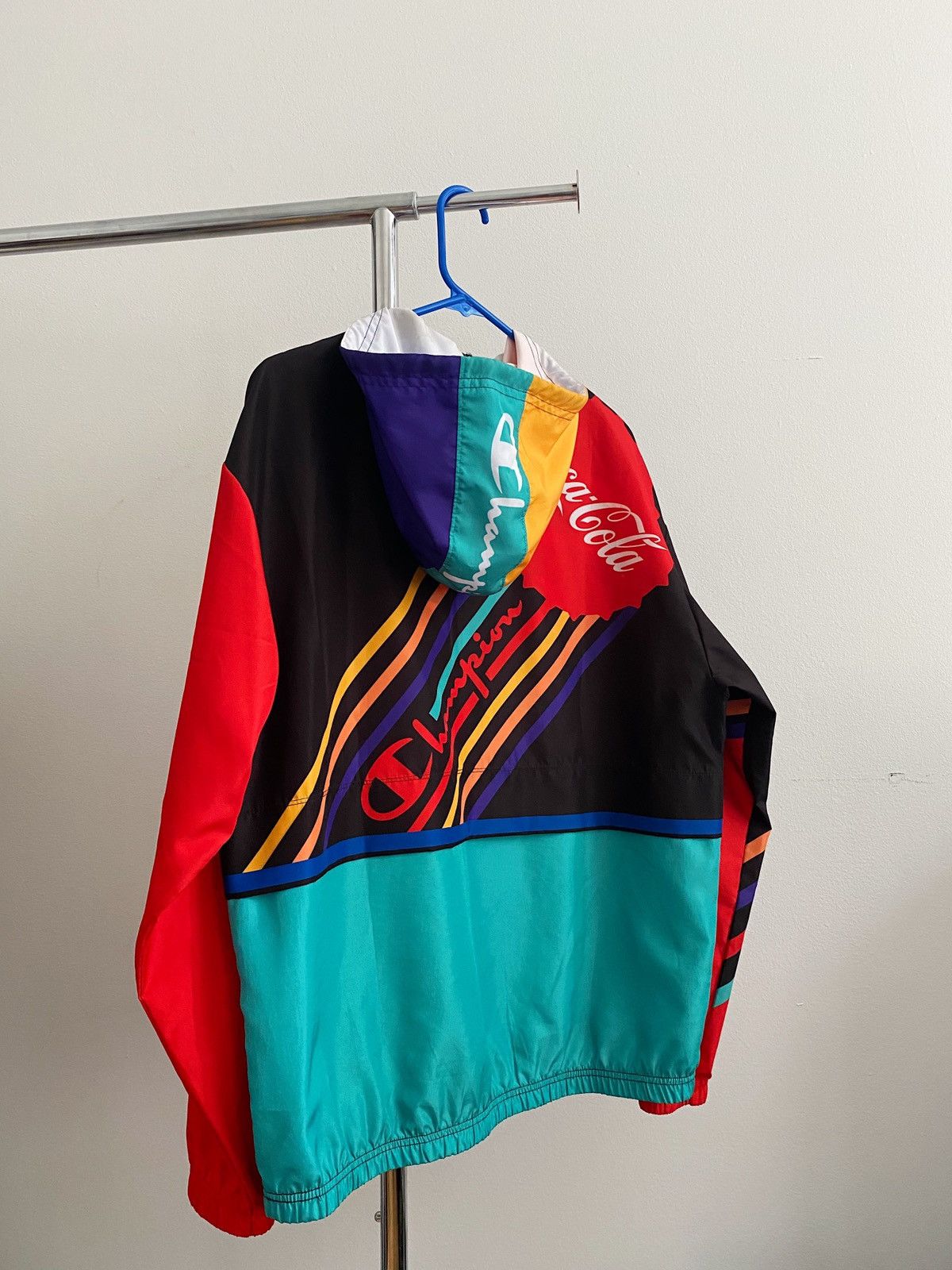 Champion × Coca Cola × ComplexCon Coca Cola x Champion Anorak Jacket ...