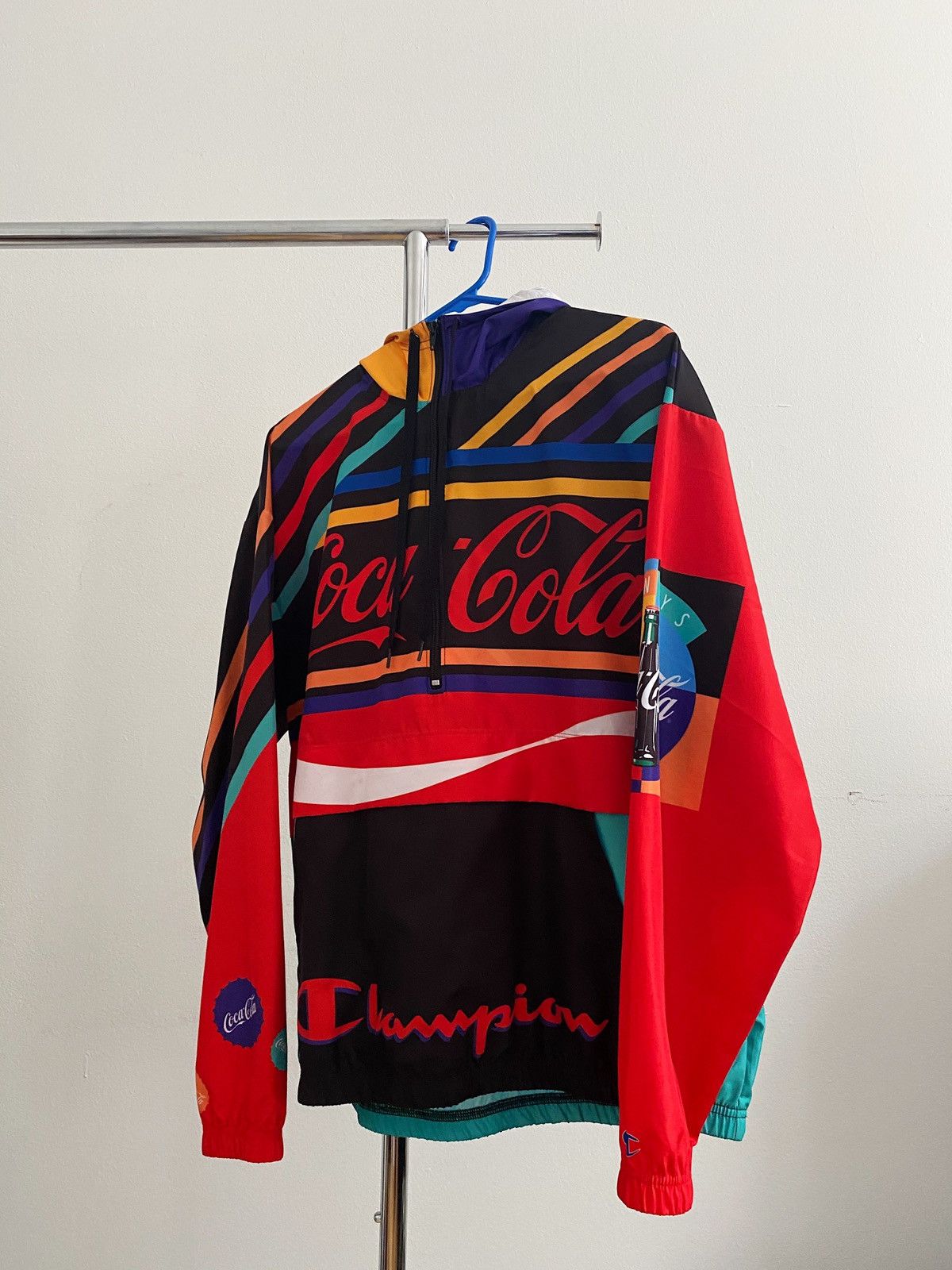 Champion × Coca Cola × ComplexCon Coca Cola x Champion Anorak Jacket ...