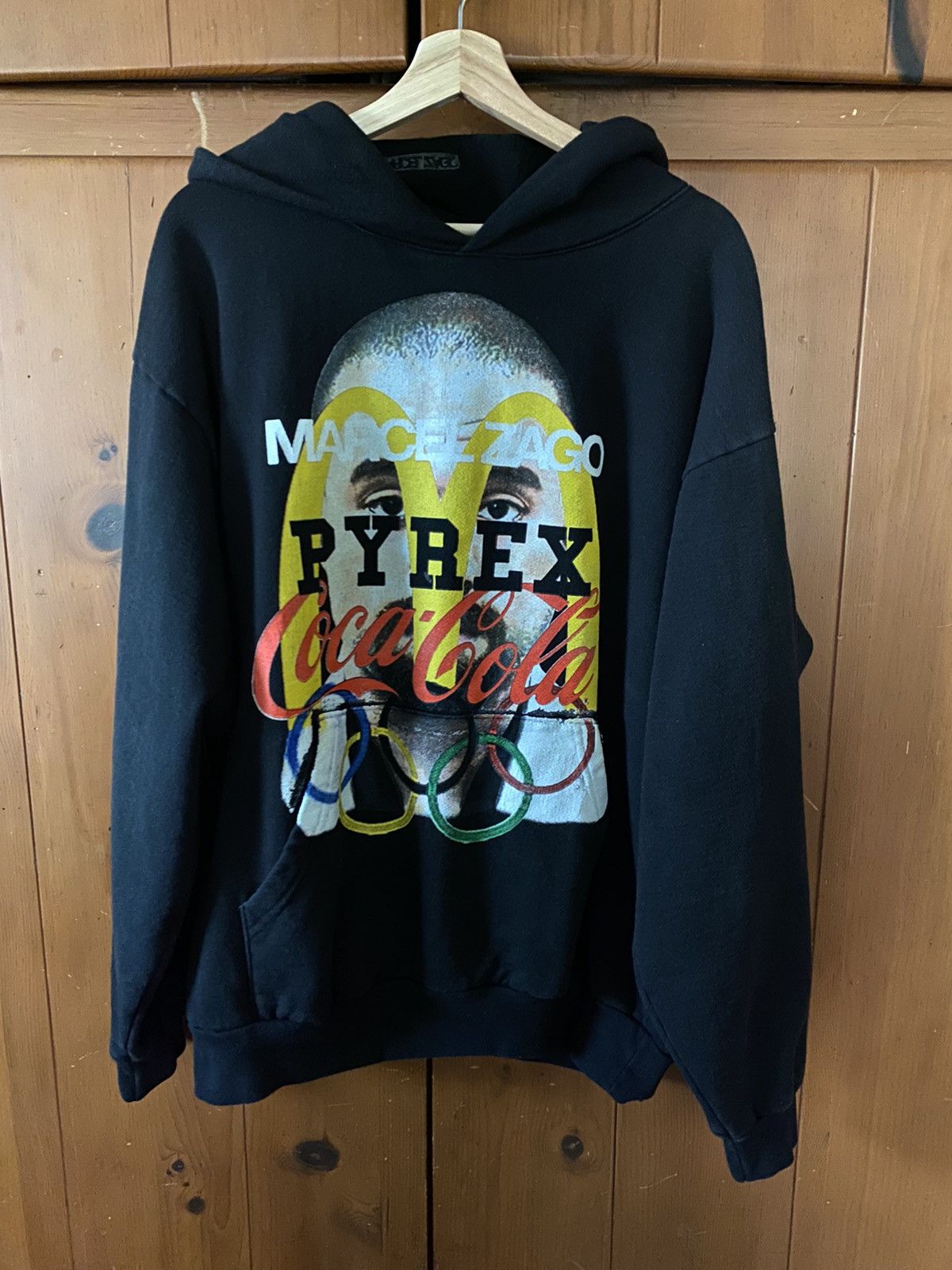 Marcel Zago Marcel Zago White Kanye Hoodie | Grailed