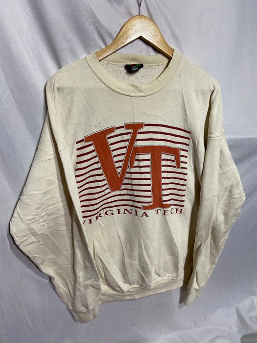 Vintage Vintage Virginia Tech Sweatshirt 90s | Grailed