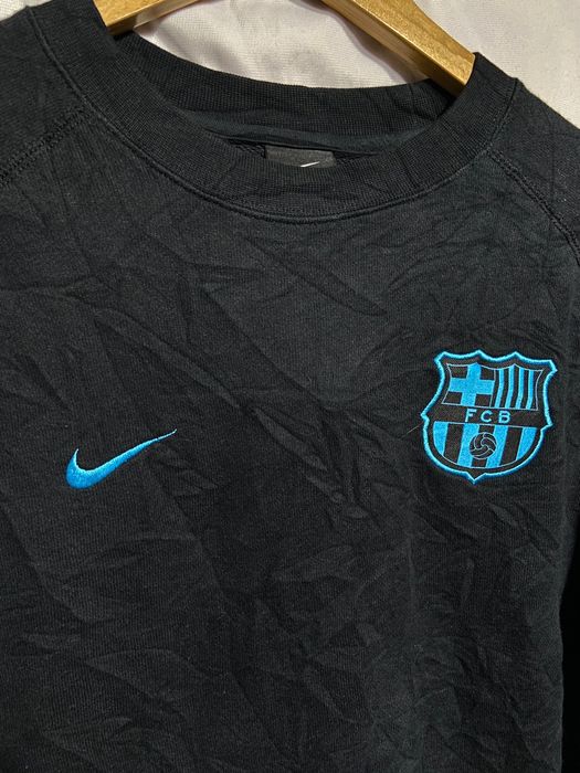 Nike Vintage Nike X FC Barcelona Sweatshirt | Grailed