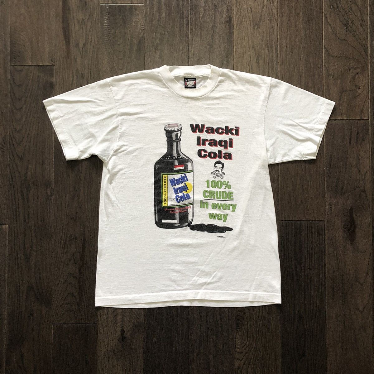 Streetwear × Vintage Vintage 90s Wacky Iraqi Cola Saddam Hussein Gulf ...