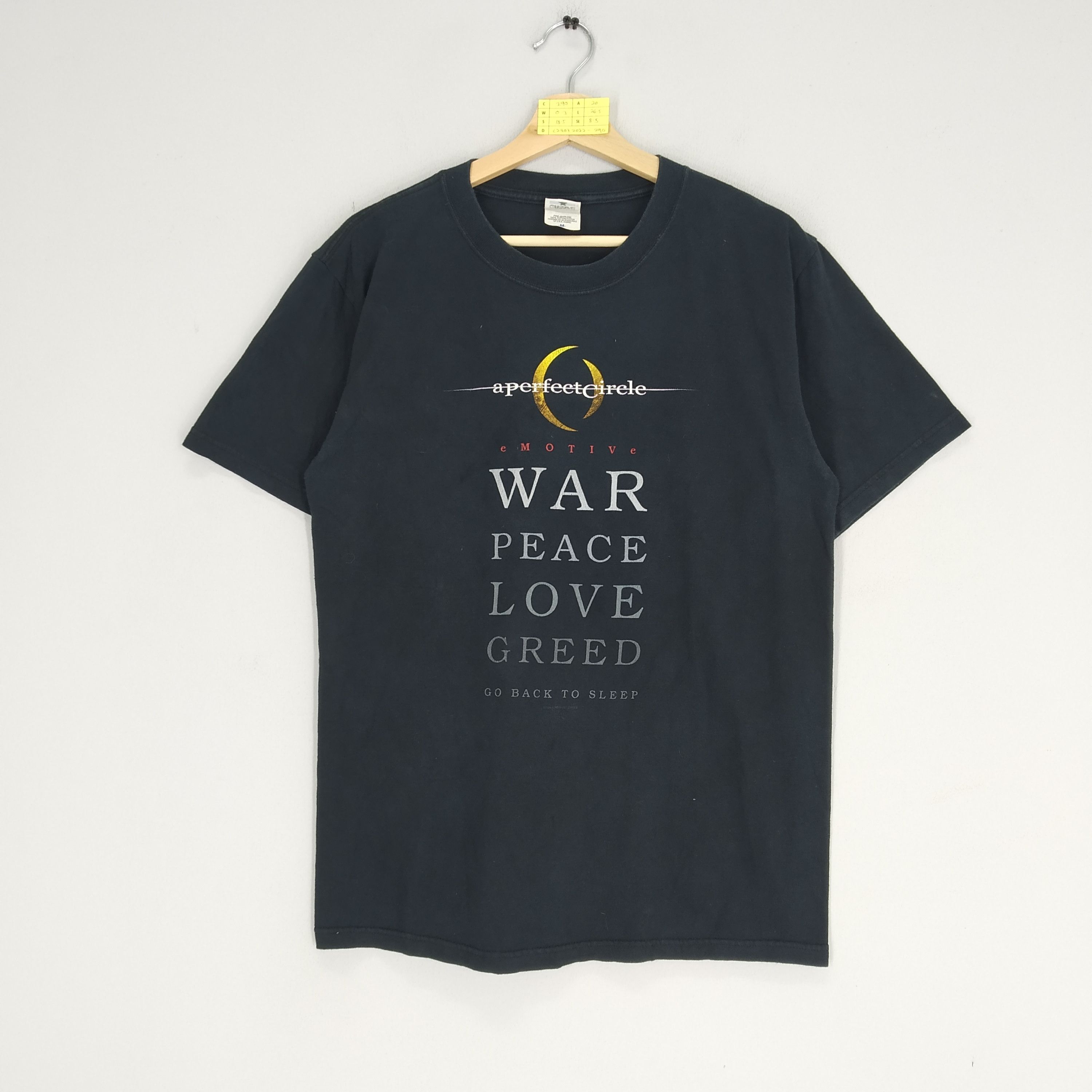 Vintage Vintage Y2K A Perfect Circle Alternative Rock Band Shirt | Grailed