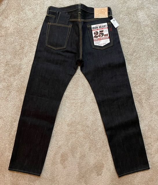 Iron Heart Iron Heart 633-XHS Jeans – 25oz Straight Tapered | Grailed