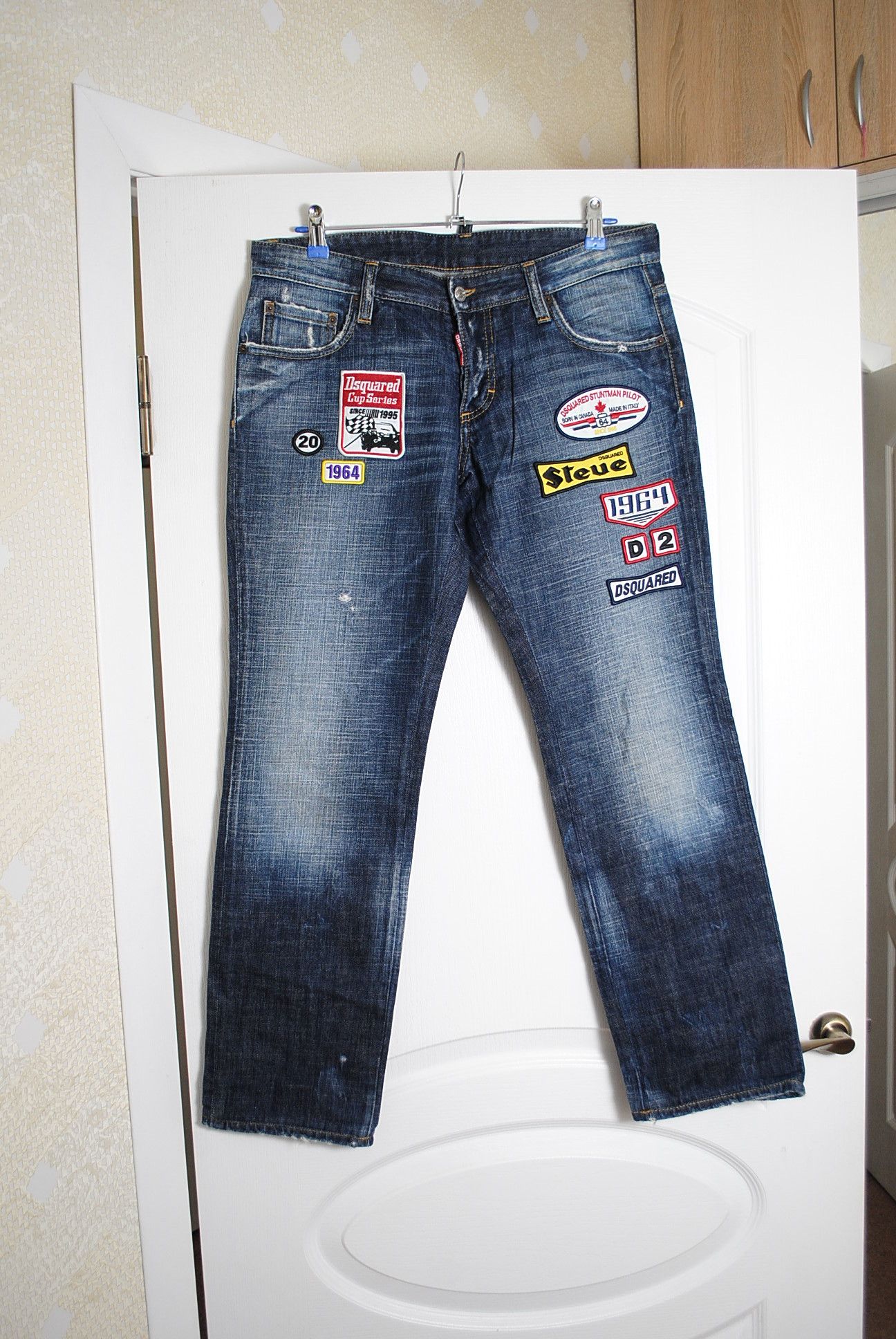 Dsquared2 Dsquared2 Cup Series Badges Jeans Size 50 | Grailed